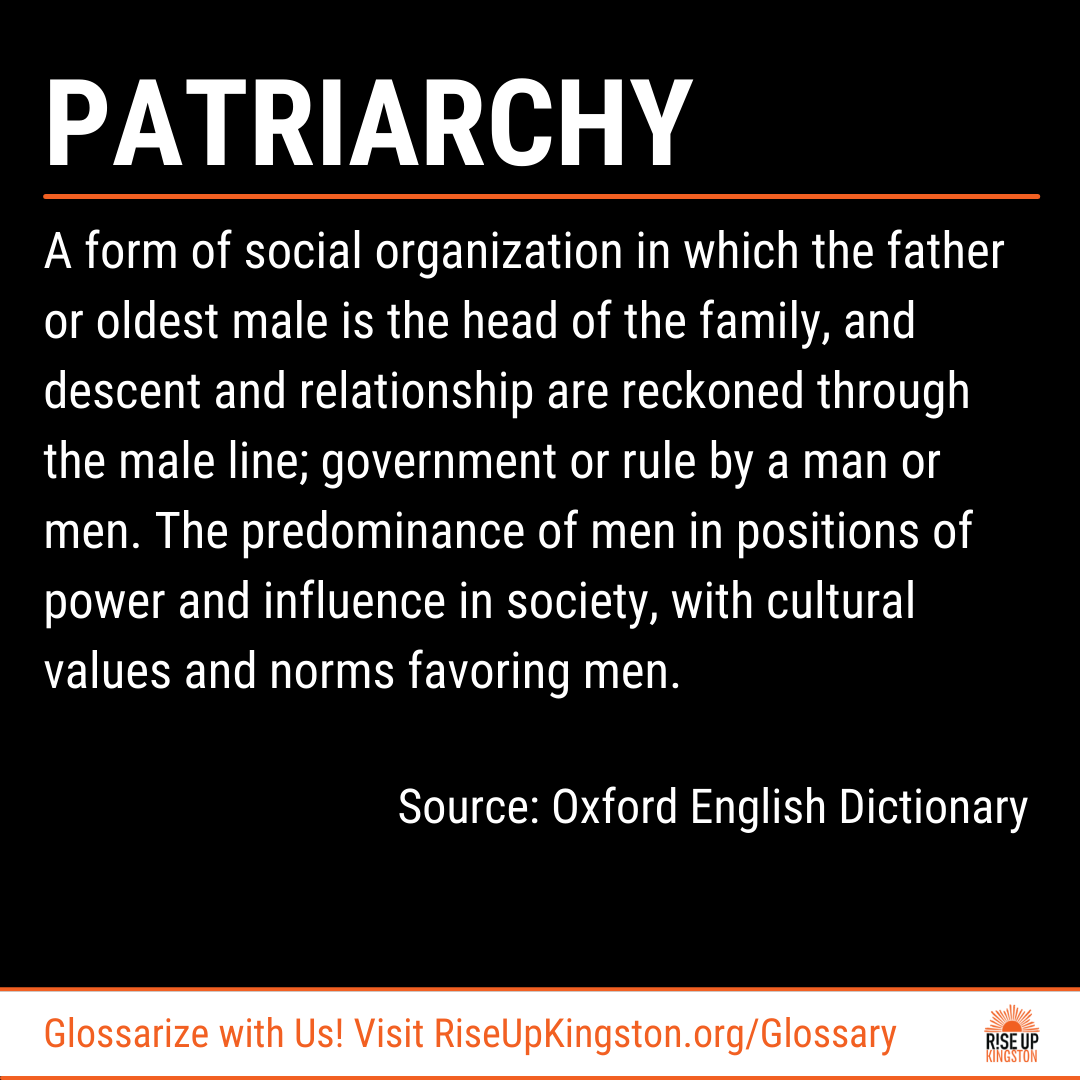 Glossary - RiseUp Kingston